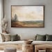 Earthy Tones Landscape Wall Art, Large Framed Abstract Modern Art, Huge ...