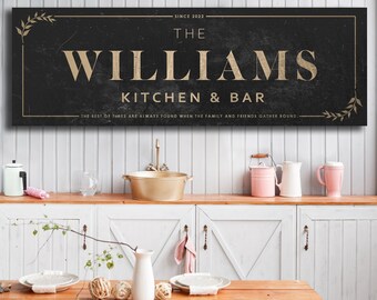 Kitchen Word Signs - Etsy