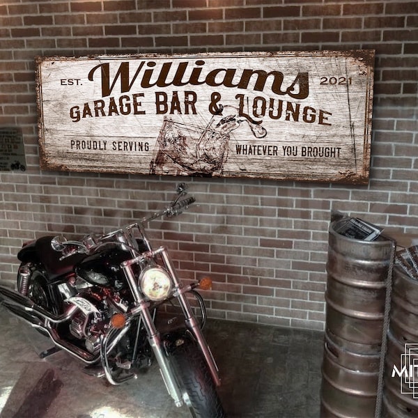 Personalized Bar Signs - Etsy