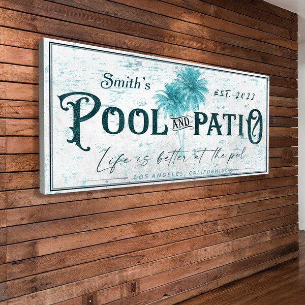 Pool Sign - Etsy