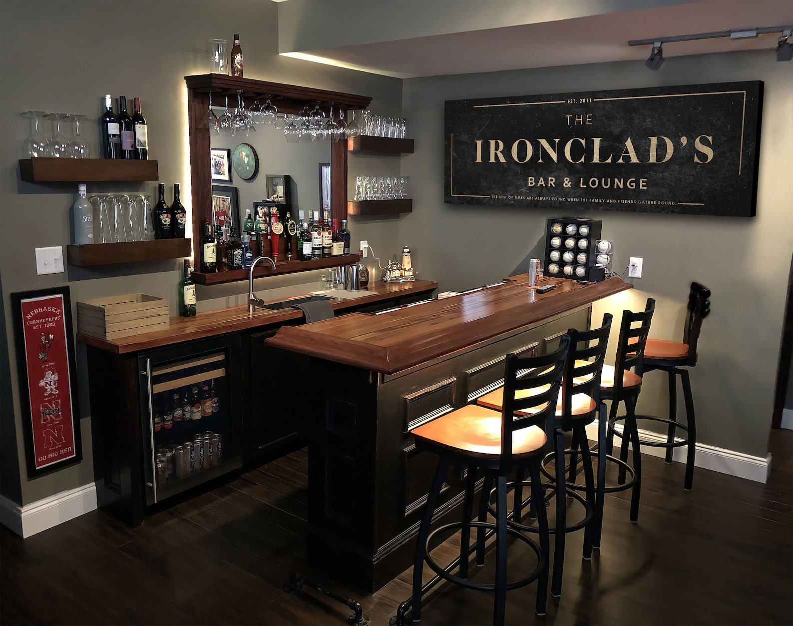 Custom Bar & Lounge Sign Customized Bar Sign Home Bar Sign - Etsy