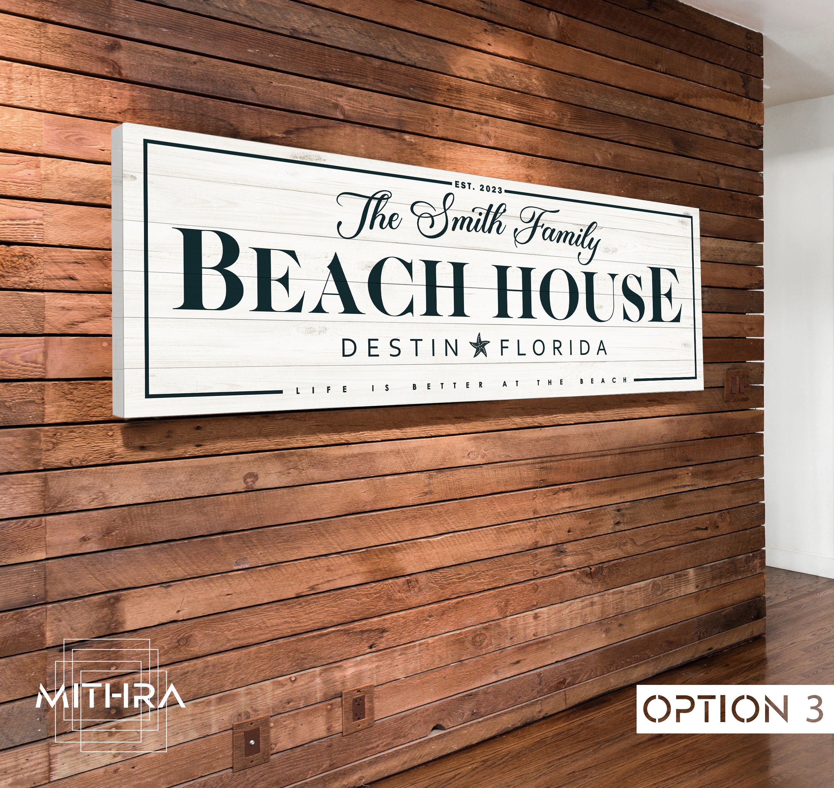 Beach House Sign Personalized, Custom Beach House Décor, Sign for Beach ...