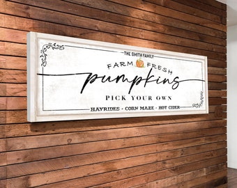 Hand Made and Hand Painted Solid Wood Pumpkin Sign Hello - Etsy