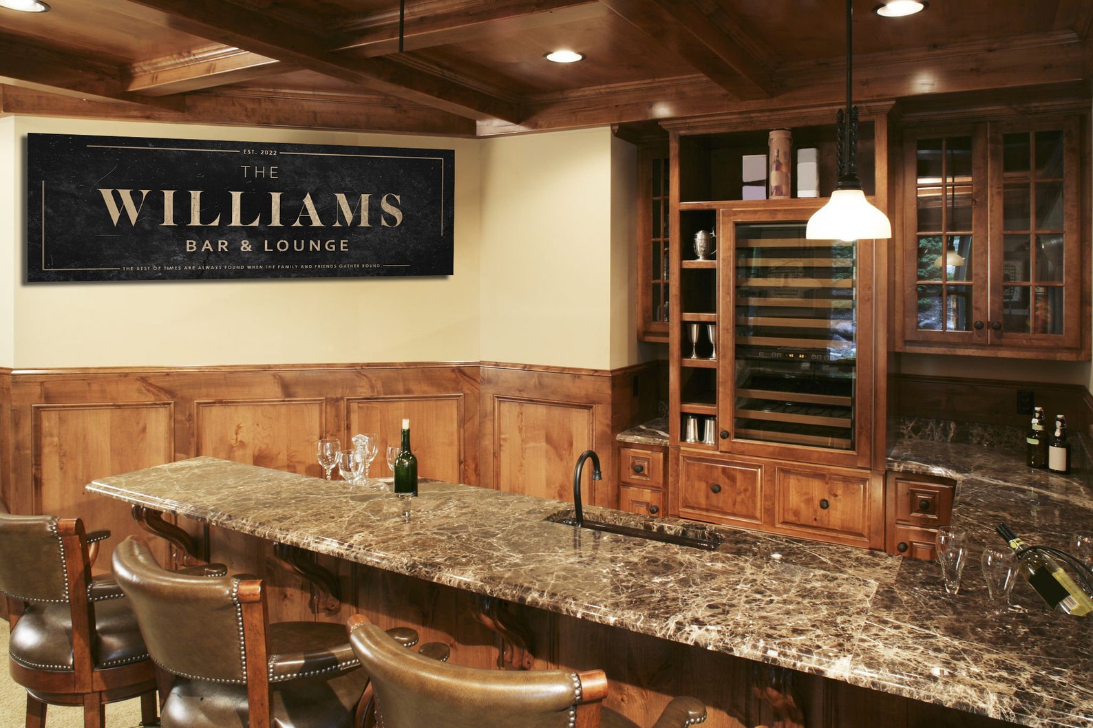 Custom Bar & Lounge Sign Customized Bar Sign Home Bar Sign - Etsy