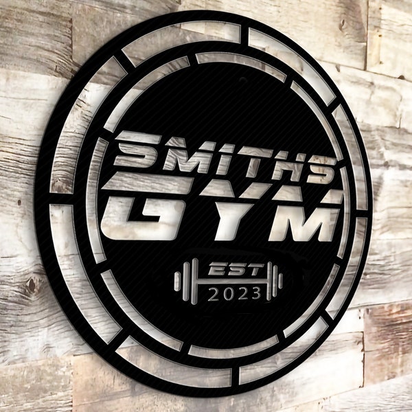 Home Gym Sign - Etsy