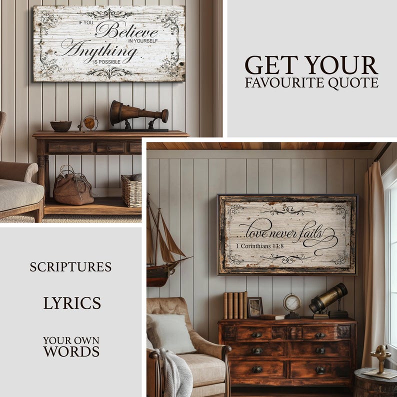 Custom Sign, Your Favorite Quote or Saying, Large Customized Sign ...