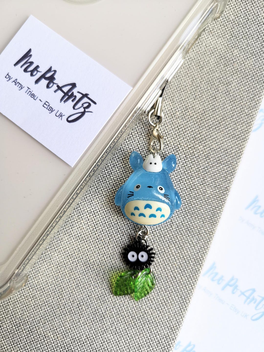 Studio Ghibli Anime Inspired My Neighbor Totoro Blue Totoro Chu Chibi ...