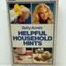 Betty-annes Helpful Household Hints Book 1983 - Etsy
