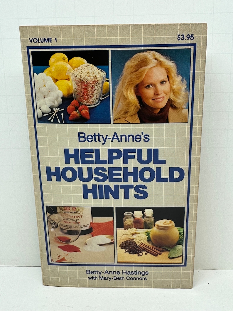 Betty-anne’s Helpful Household Hints Book 1983 - Etsy