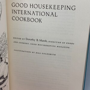 Vintage Good Housekeeping International Cook Book Published 1964 - Etsy