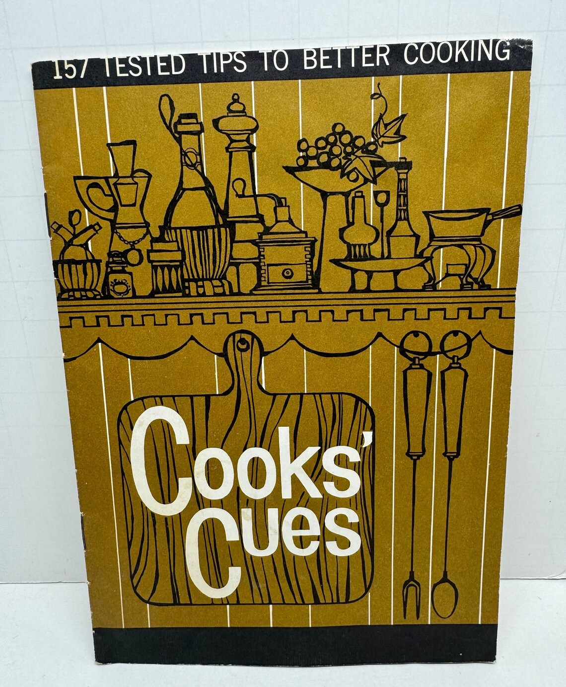Vintage Cooks Cues Cooking Tips Pamphlet General Motors 1970s Cookbook ...