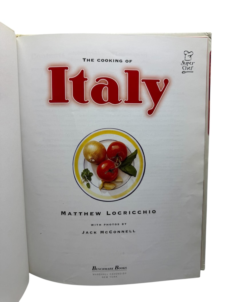 The Cooking of Italy Illustrated Cookbook by Matthew Lo Cricchio ...
