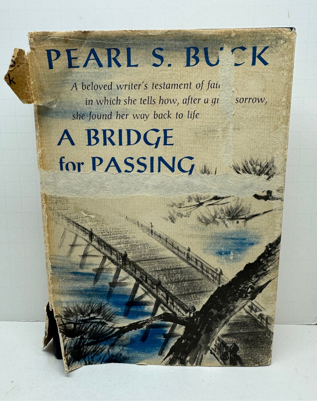 Pearl S Buck Book A Bridge for Passing Vintage 1962 - Etsy