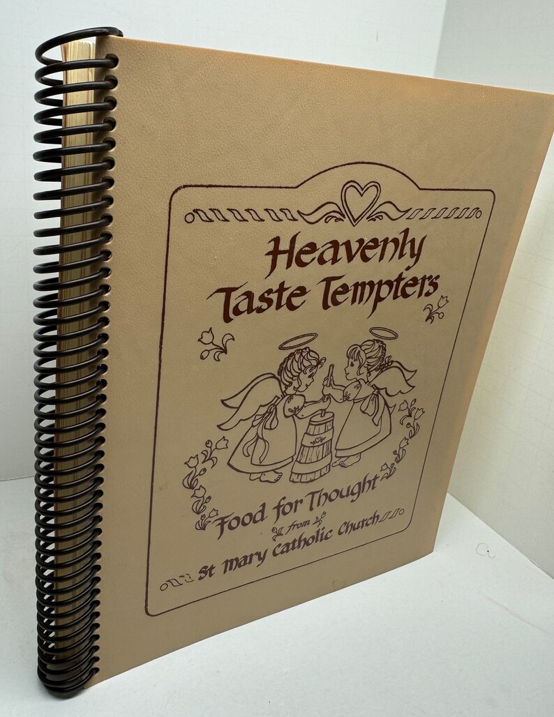 St. Mary's Catholic Church Parish Cookbook Kenosha Wisconsin Recipes - Etsy