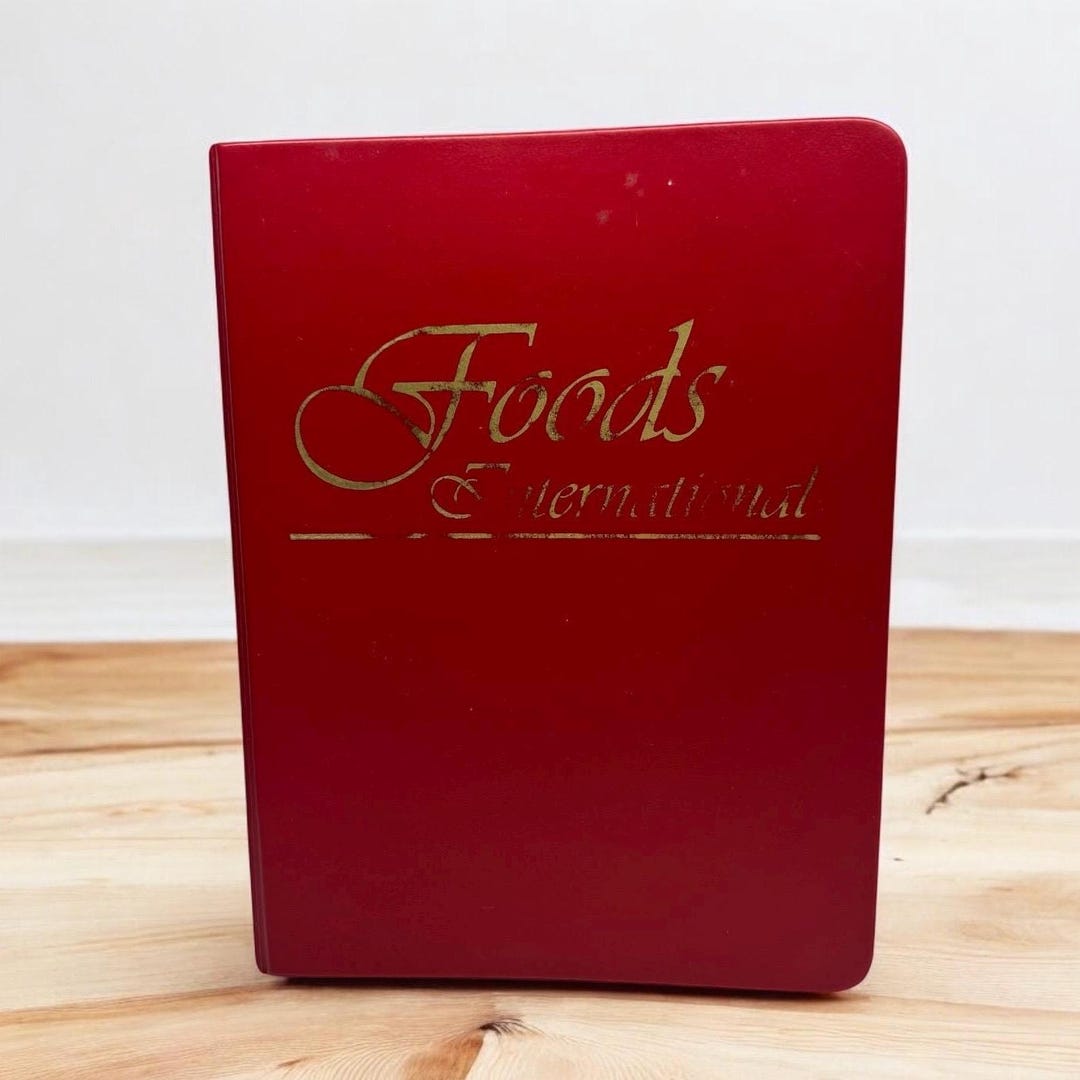Food International Cookbook Foods From 10 Different Countries by ...