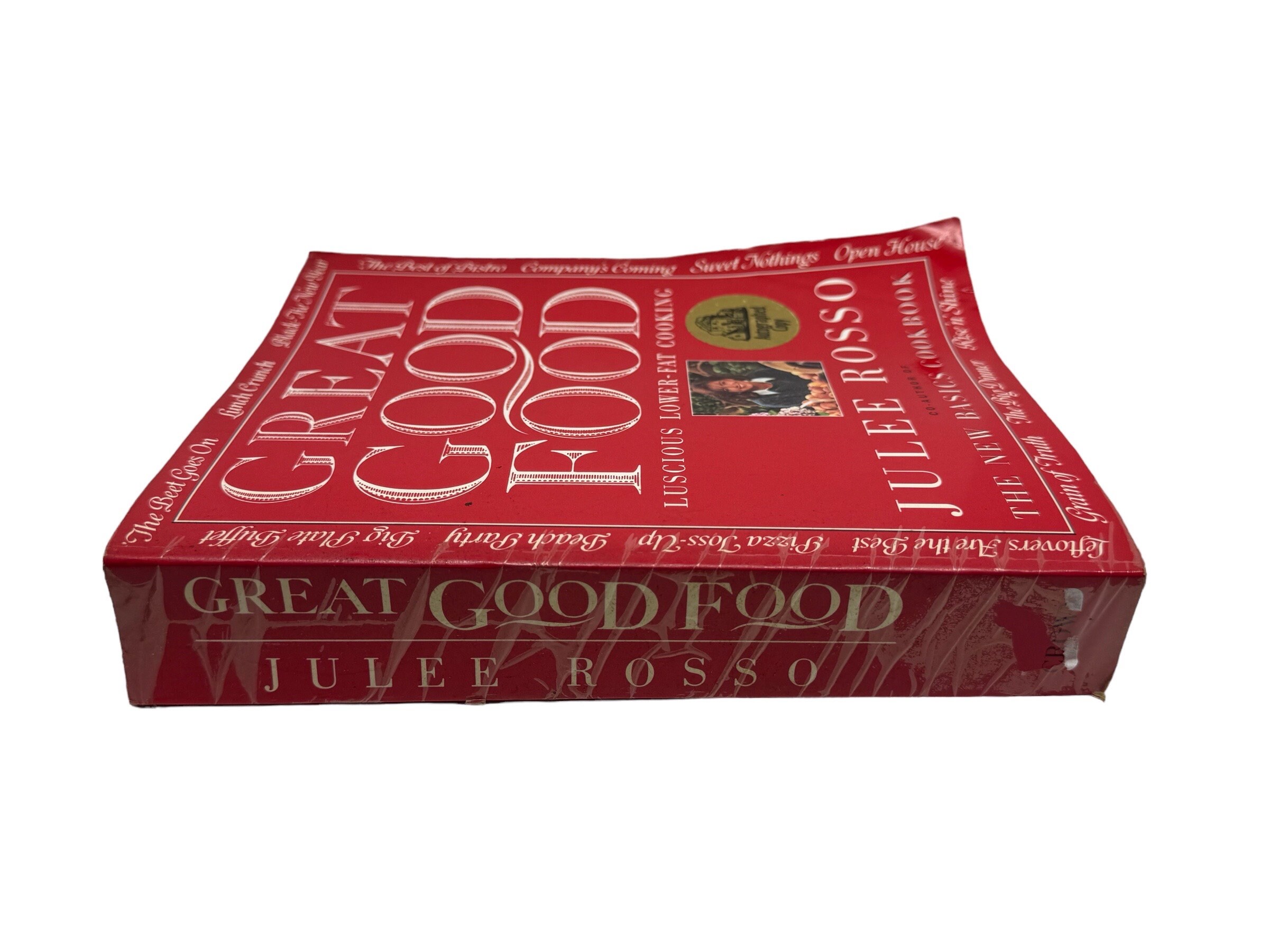 Great Good Food Cookbook AUTOGRAPHED Julee Rosso Co-author of Silver ...