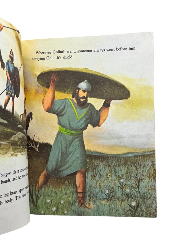 David and Goliath Little Golden Book Beautifully Illustrated Children’s ...
