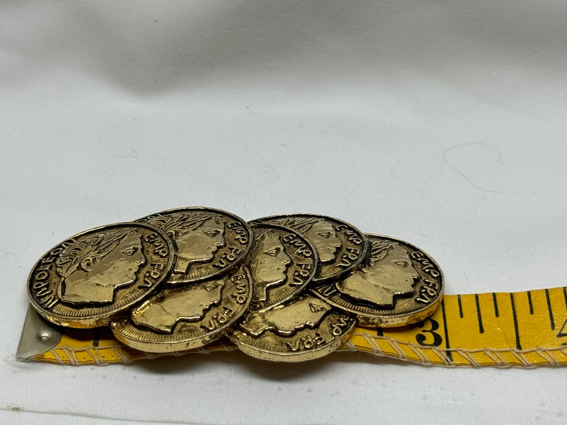 Vintage Signed CID Coin Brooch Pin Circa 1980s - Etsy