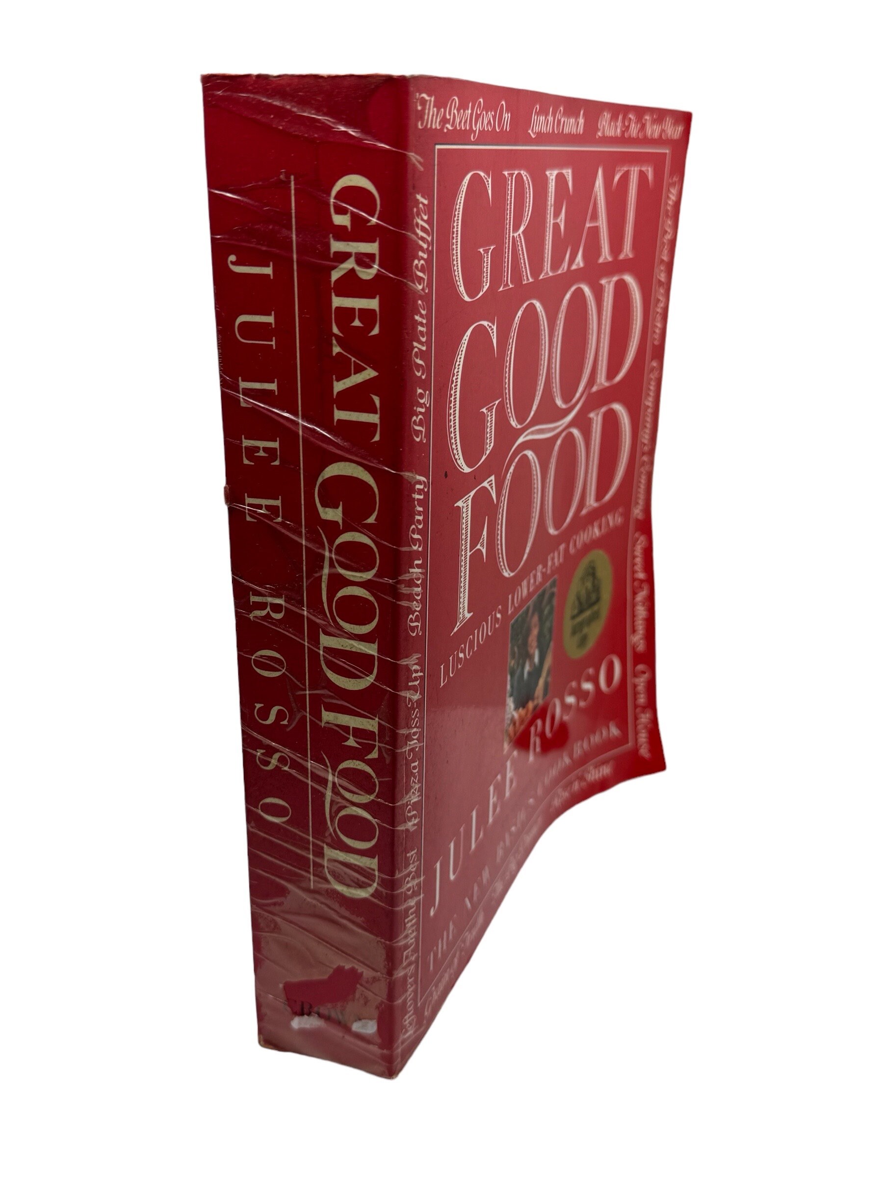 Great Good Food Cookbook AUTOGRAPHED Julee Rosso Co-author of Silver ...