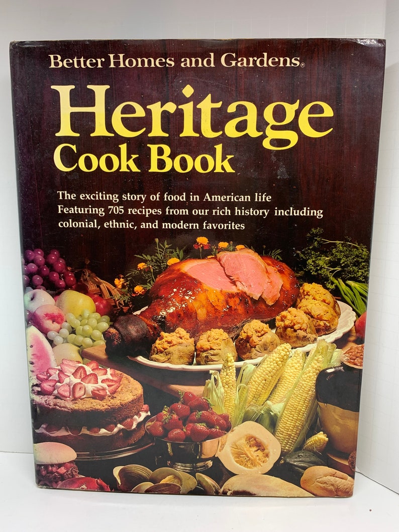 Vintage Better Homes and Gardens Heritage International Cook Book With ...