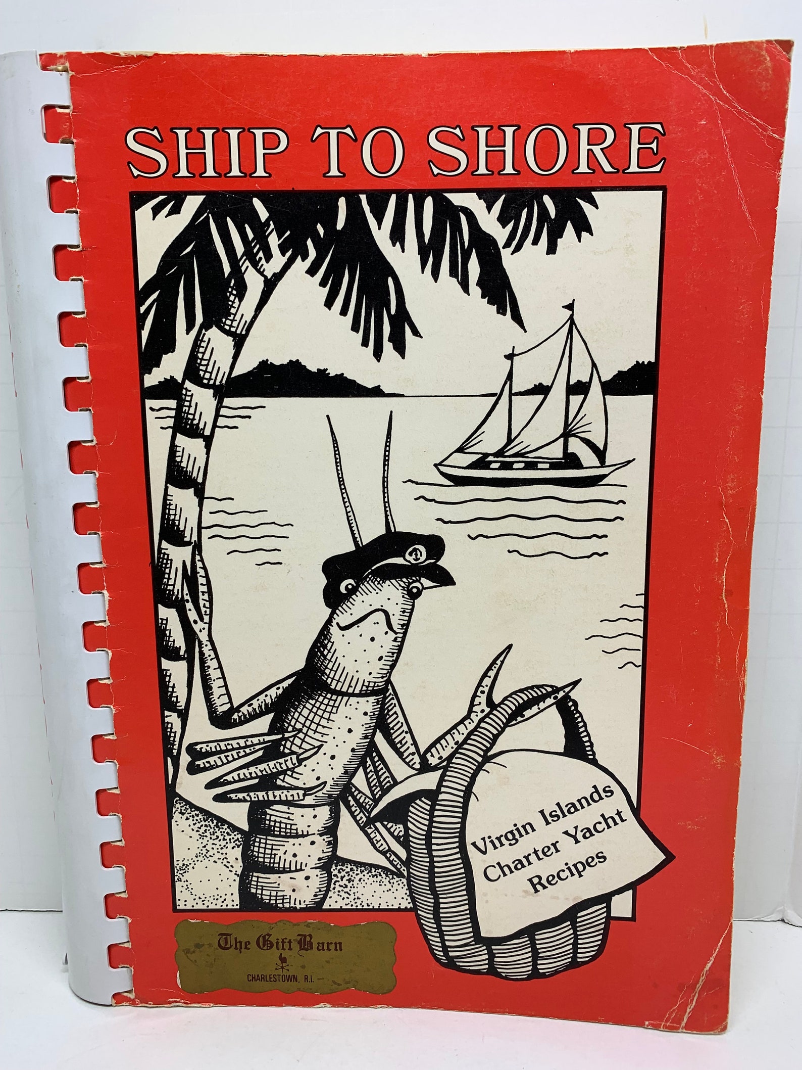 Ship to Shore Cookbook Virgin Islands Charter Yachts Recipes Vintage ...