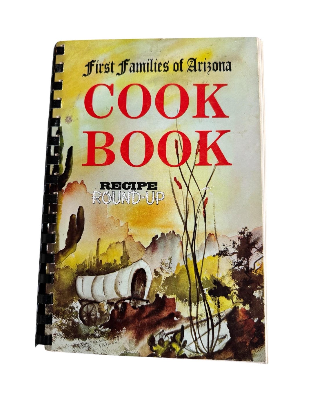 Vintage Arizona Cookbook First Families of Arizona Recipe Roundup ...
