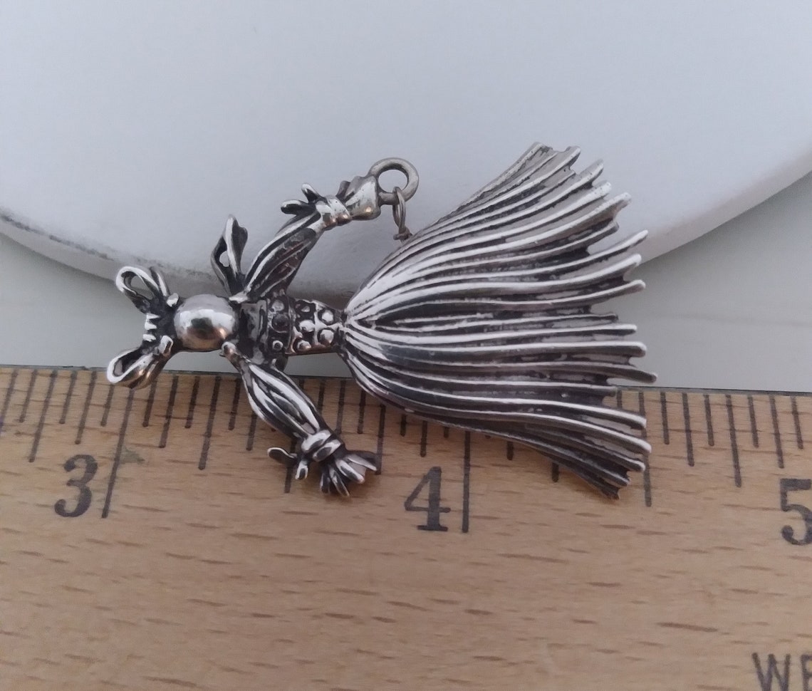 Vintage Sterling Silver Yarn Doll Pin Brooch Rag Doll Straw - Etsy