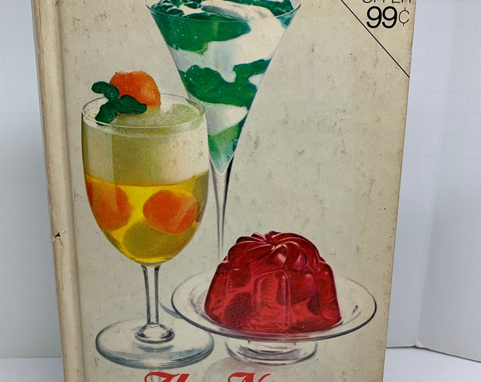 Vintage Jello Cook Book Recipes New Joys of Jell-o Gelatin 1974 ...