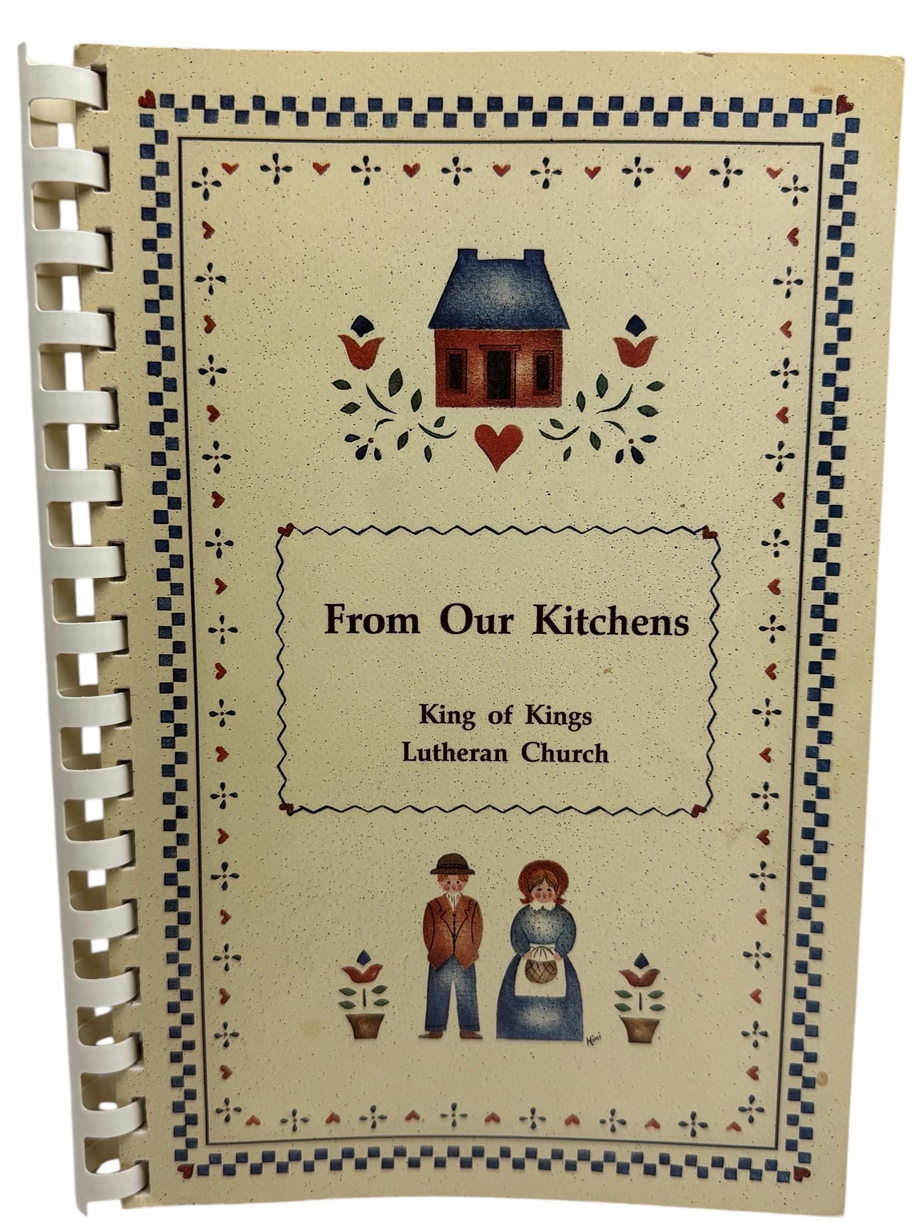 King of Kings Lutheran Church Cookbook New Windsor NY Orange County ...