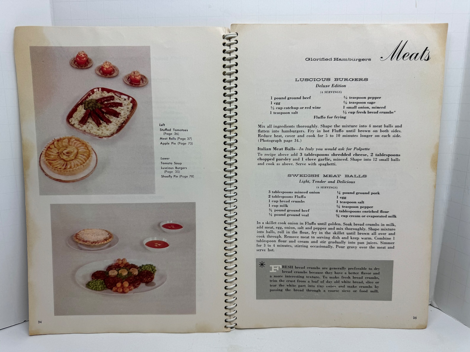 Creative Cooking Cookbook Recipe Book Vintage 1956 Proctor and Gamble ...