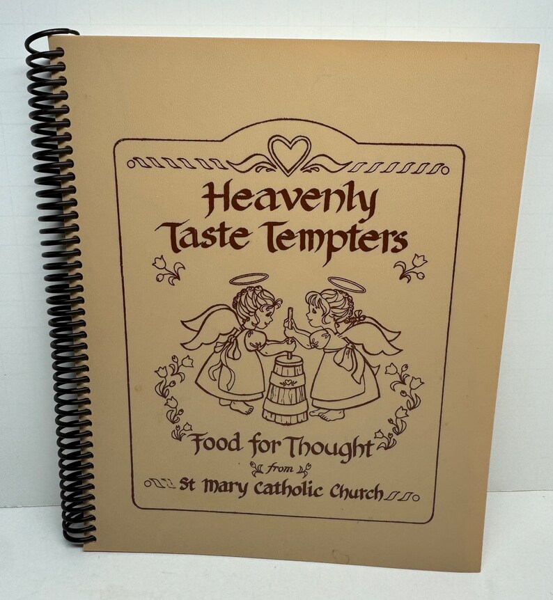 St. Mary's Catholic Church Parish Cookbook Kenosha Wisconsin Recipes - Etsy