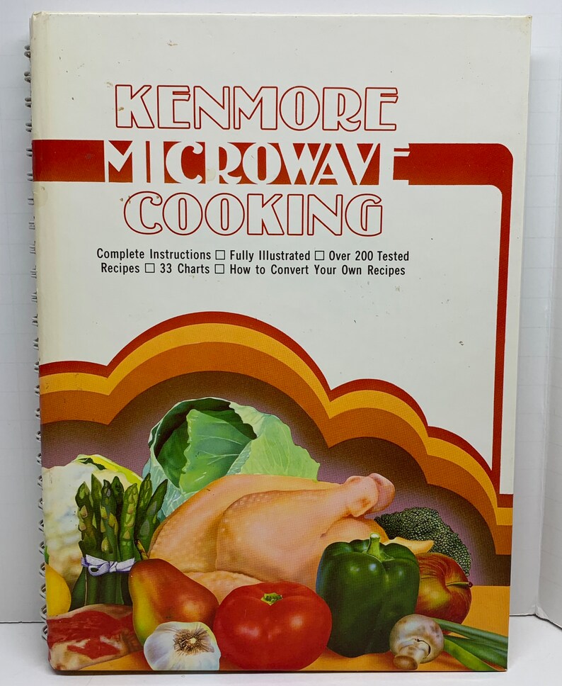 Sears Kenmore Microwave Cooking Illustrated Cookbook 1984 Benjamin ...