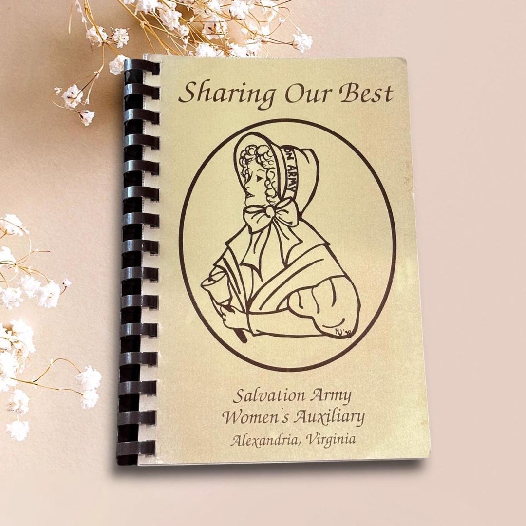 Salvation Army Cookbook Alexandria Virginia Shsring Our Best Women’s ...