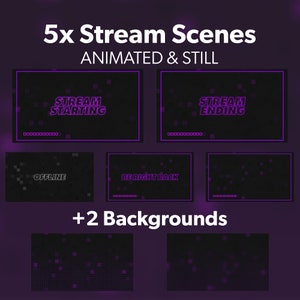 Twitch Stream Overlay Package - Animated Stream Graphics - Twitch ...