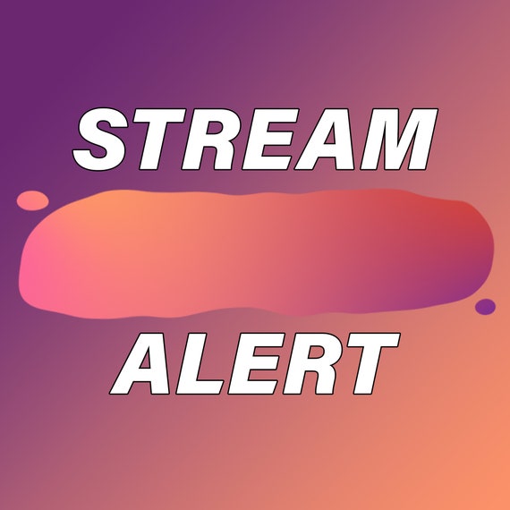 Twitch Alerts Animated Stream Alert Twitch Overlays Stream | Etsy