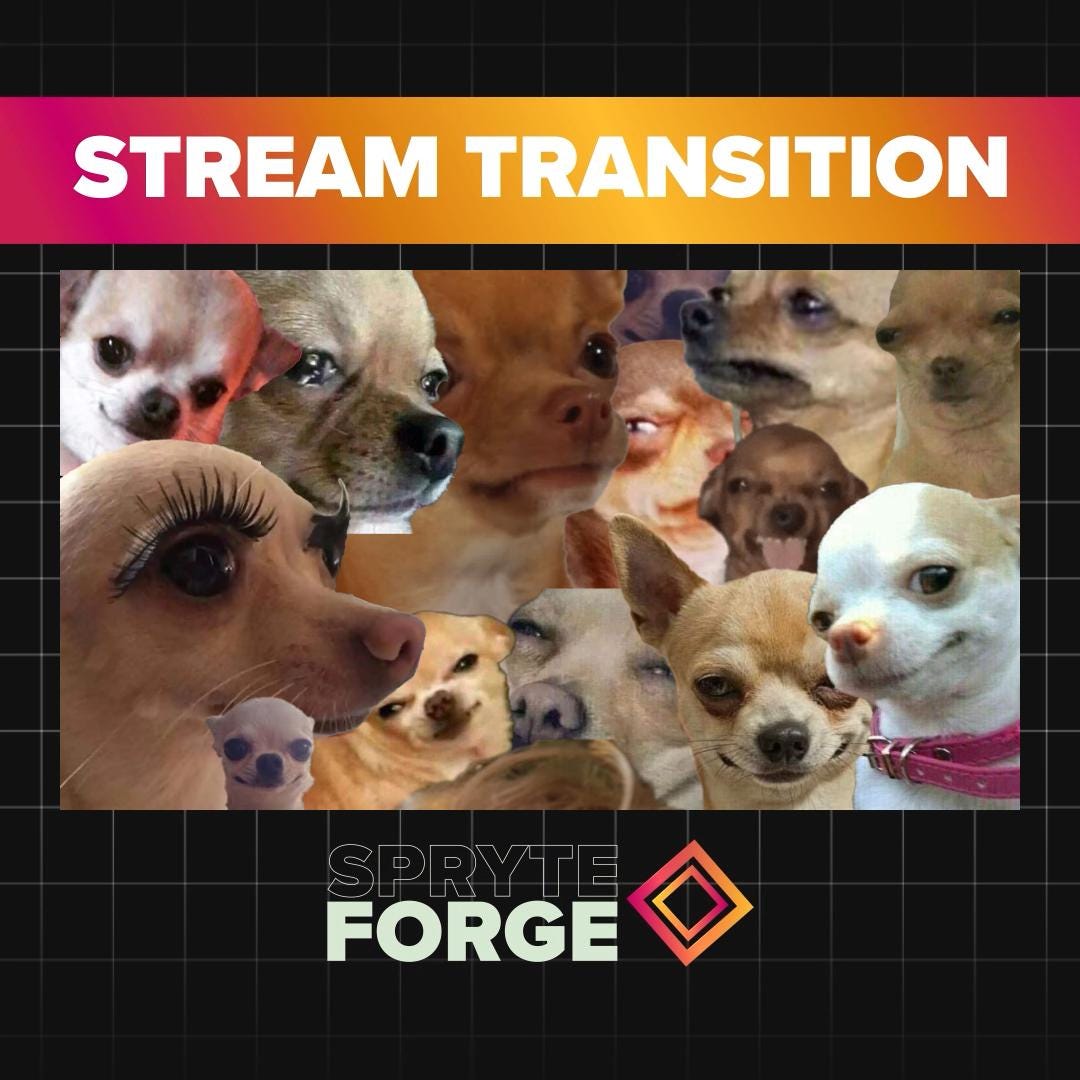 Chihuahua Meme Stream Transition for Twitch | Funny Dog Animated ...