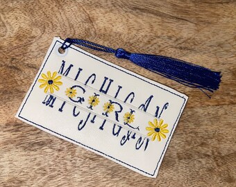 University of Michigan Bookmark - Etsy