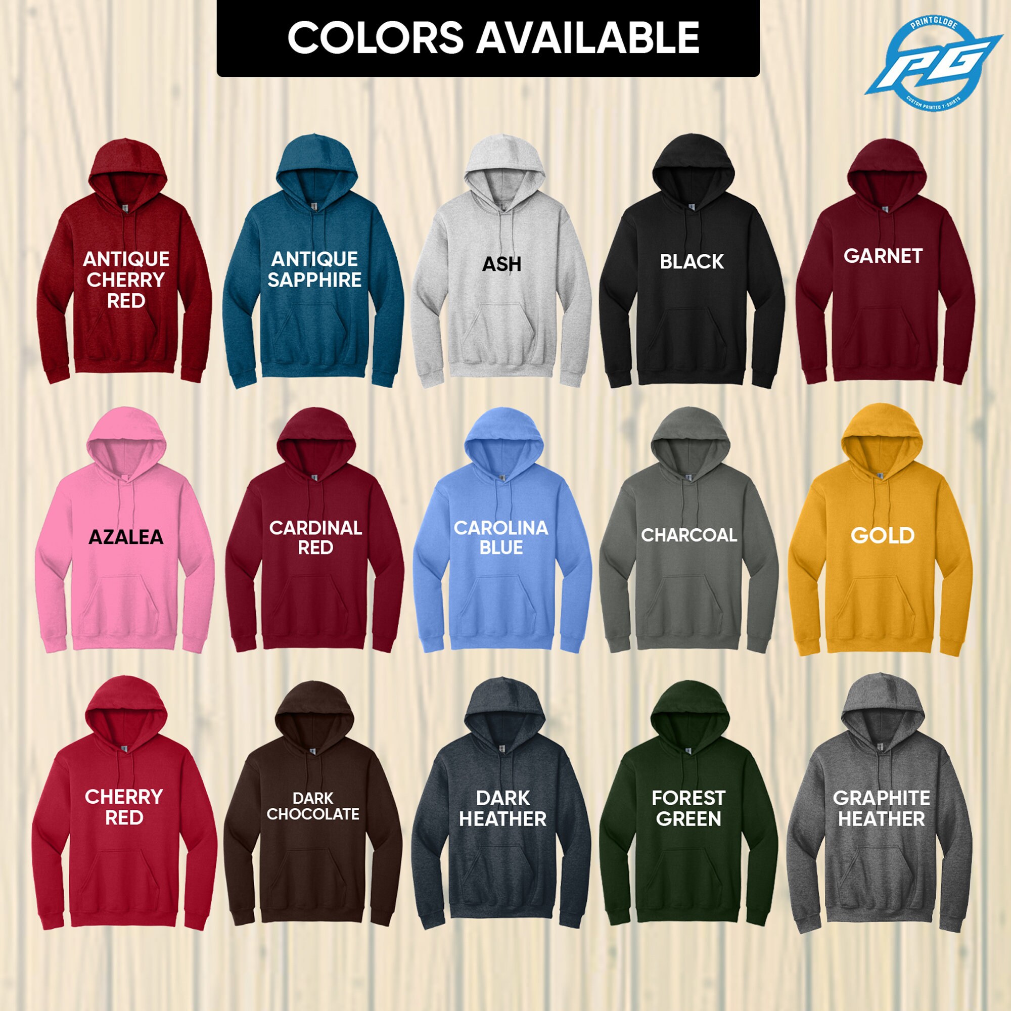 Business Logo Custom Men's Hoodie, Design Your Hoodie Words on Back ...