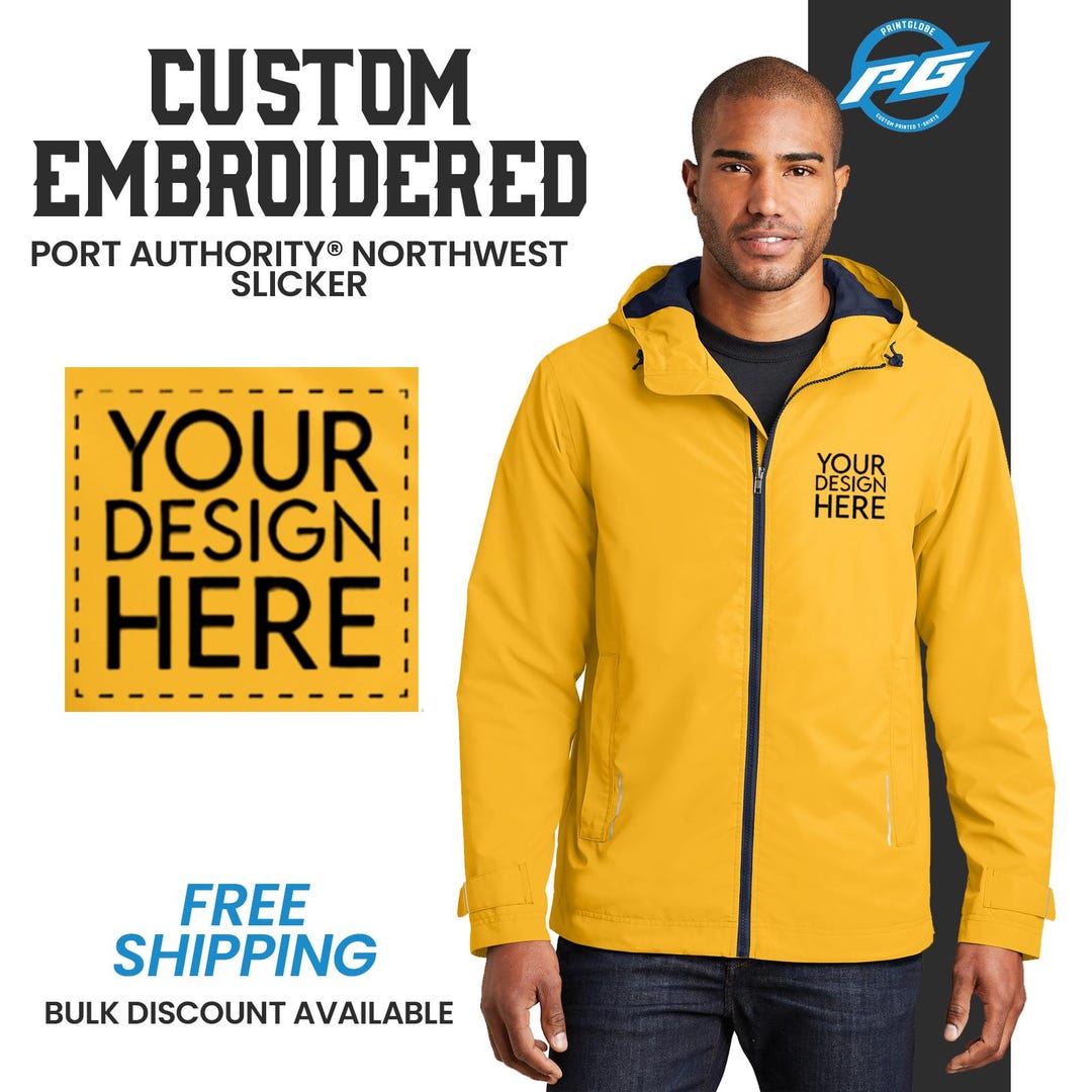 Custom Port Authority® Northwest Slicker Jacket, Waterproof Jacket ...