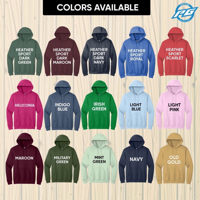 Business Logo Custom Men's Hoodie, Design Your Hoodie Words on Back ...