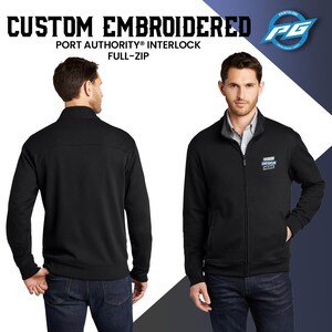 Custom Embroidered Full-zip Jacket | Personalized Your Jacket With Your ...