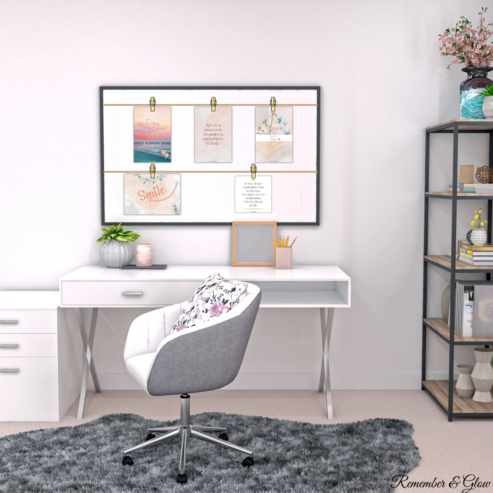 Powerful Motivational Quotes Prints for Photo Wall Grid - Etsy