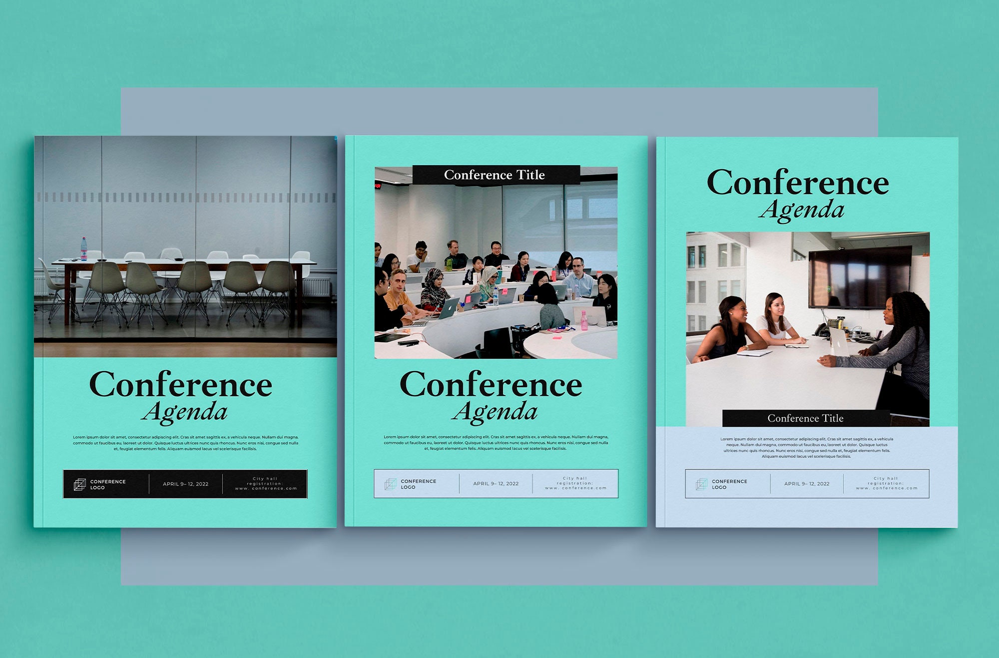 Conference Program Booklet Template