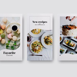Food Instagram Templates, Canva Template, Blogger Template, Instagram ...