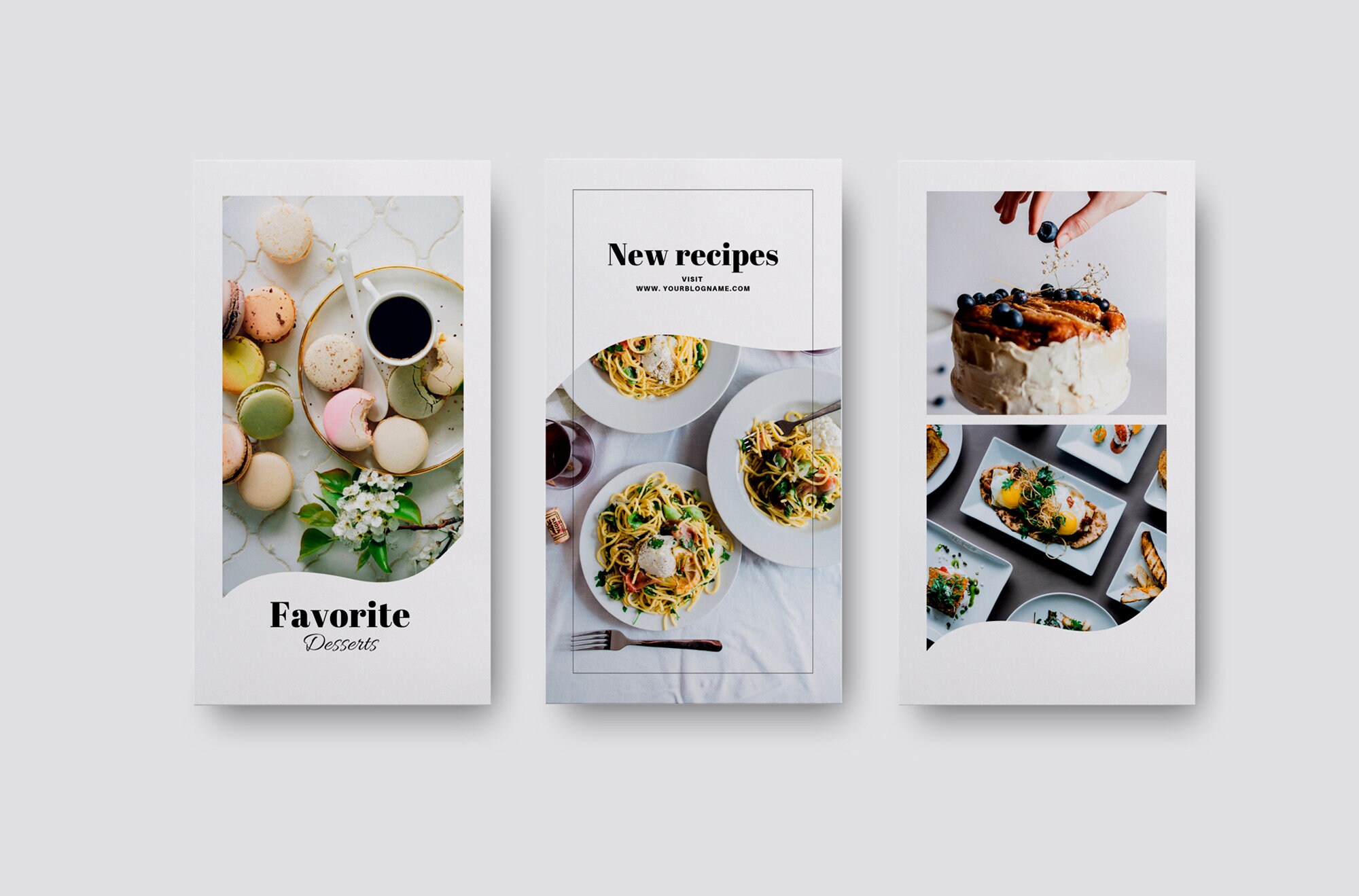 Food Instagram Templates, Canva Template, Blogger Template, Instagram ...