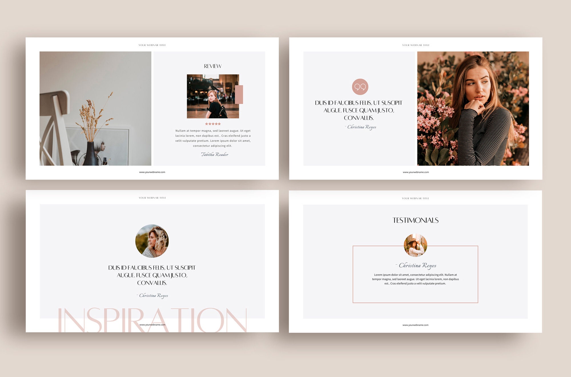 Canva Slide Deck, Webinar Template, Masterclass Template, Course Presentation, Pitch Deck ...