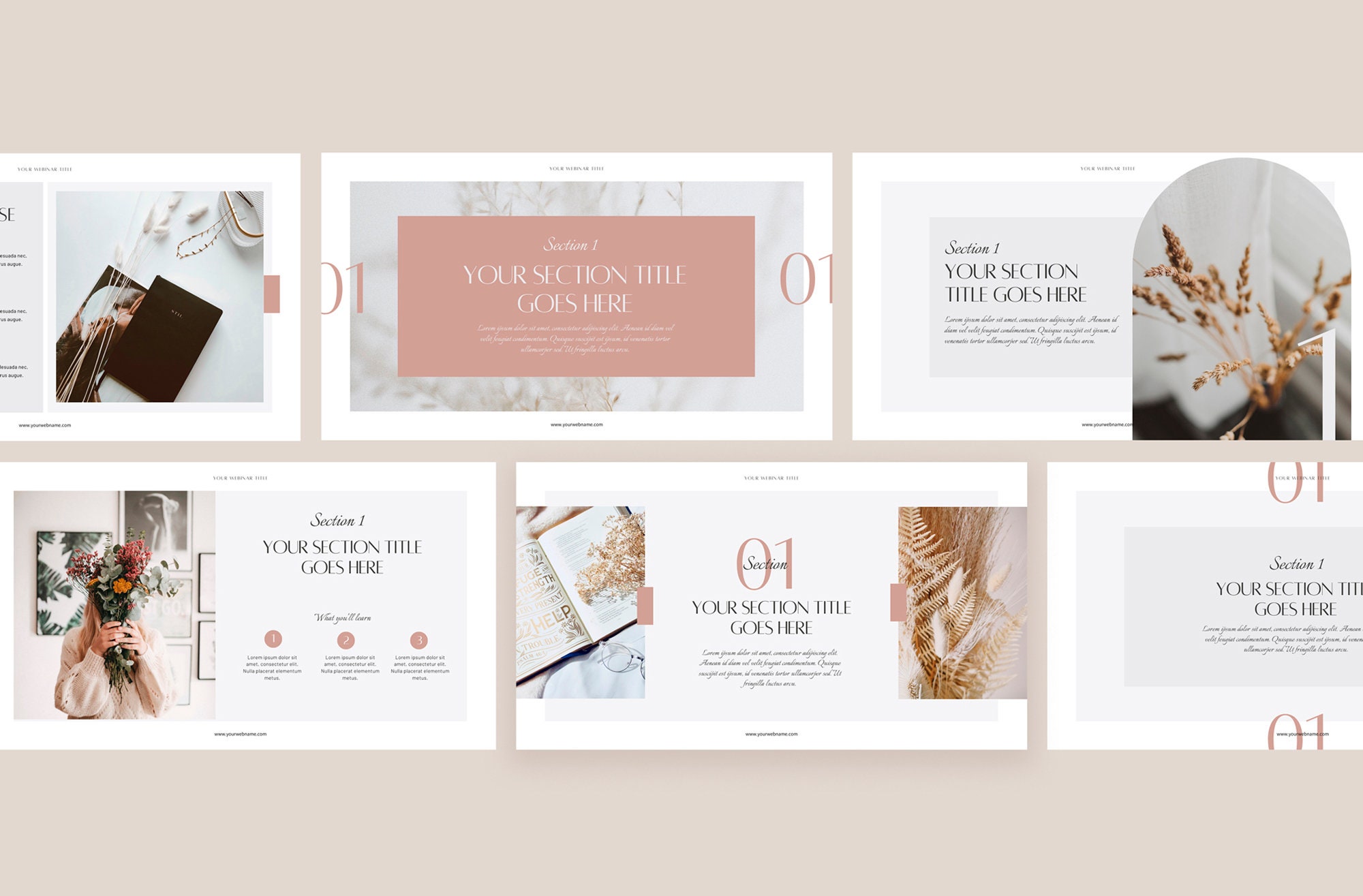 Canva Slide Deck, Webinar Template, Masterclass Template, Course Presentation, Pitch Deck ...