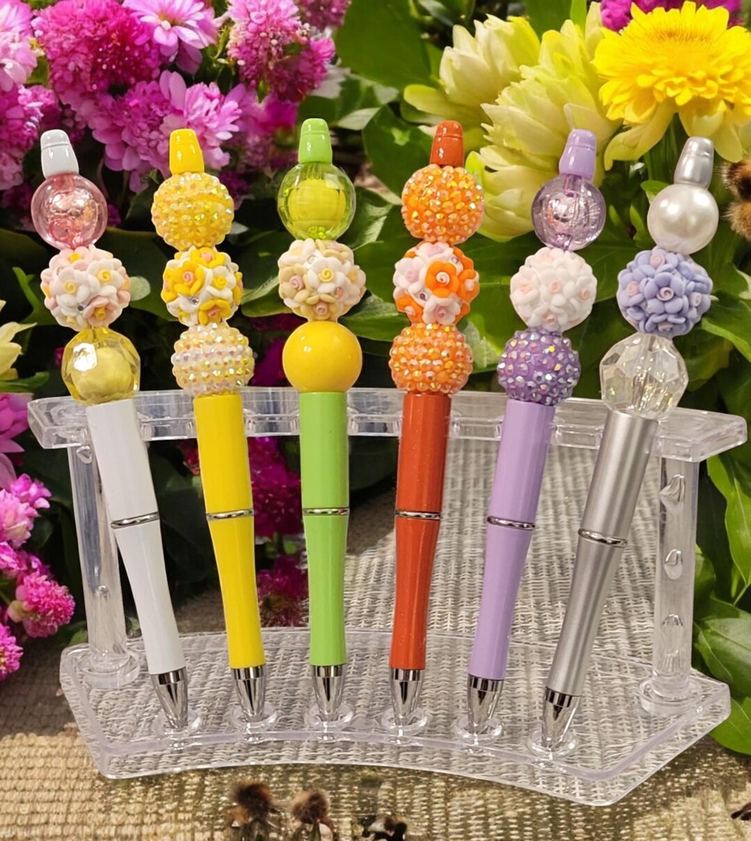 Assorted Flower Pens - Etsy