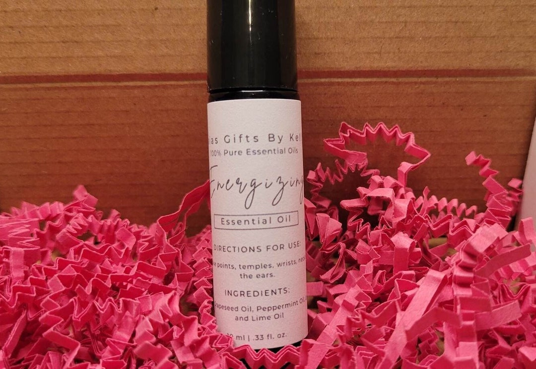 Energizing Essential Oil Blend .33 Oz 10ml Roller Bottle - Etsy