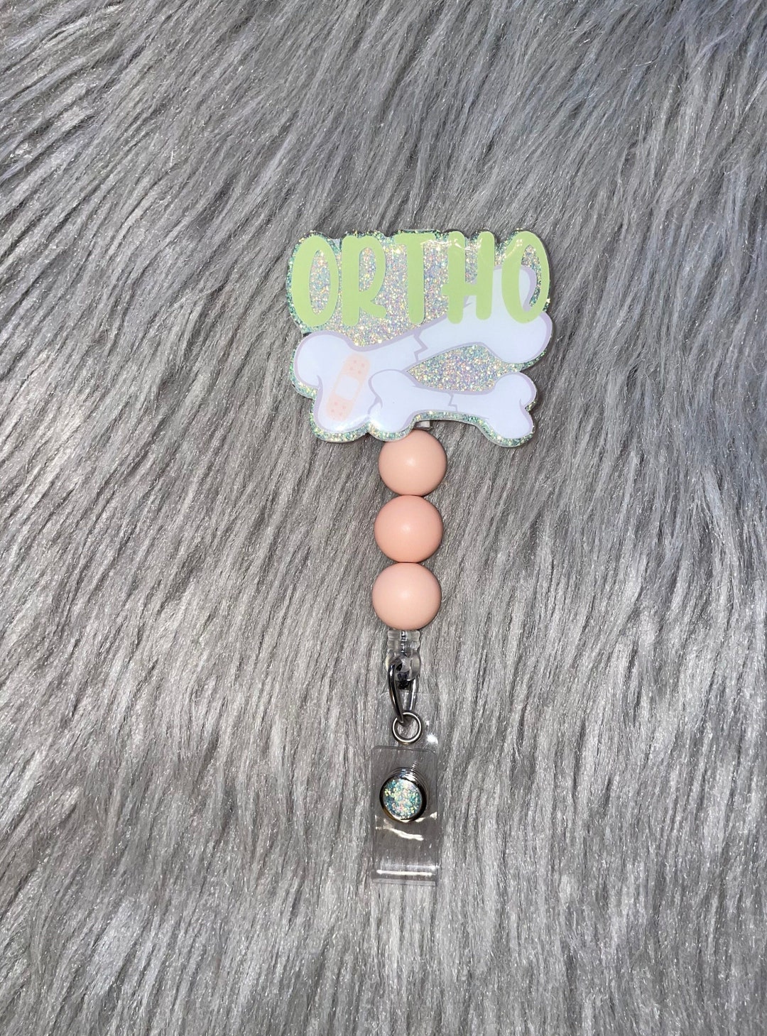 Badge Reel for Nurses, Ortho Badge Reel, Nurse Badge Reel, Broken Bone ...